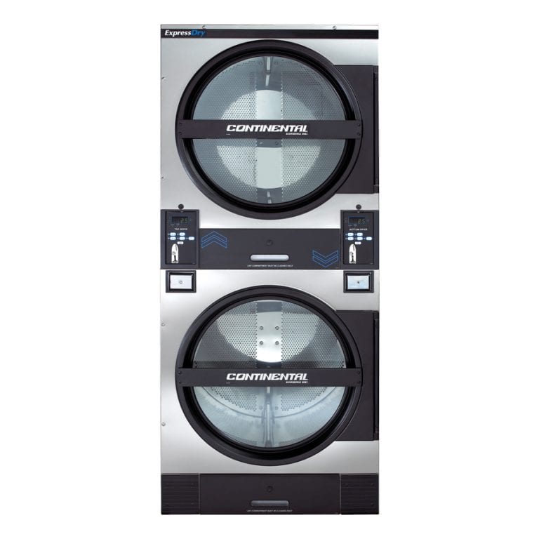 Continental Vended Expressdry Stacked Dryer/Dryer | Haddon
