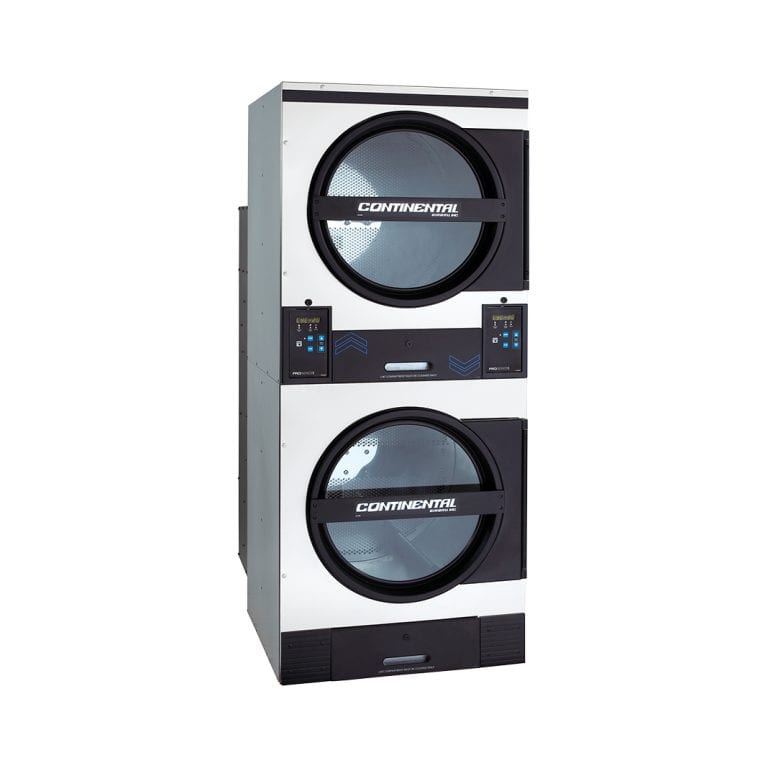 Continental On-Premise Pro Series II Stacked Dryer/Dryer | Haddon